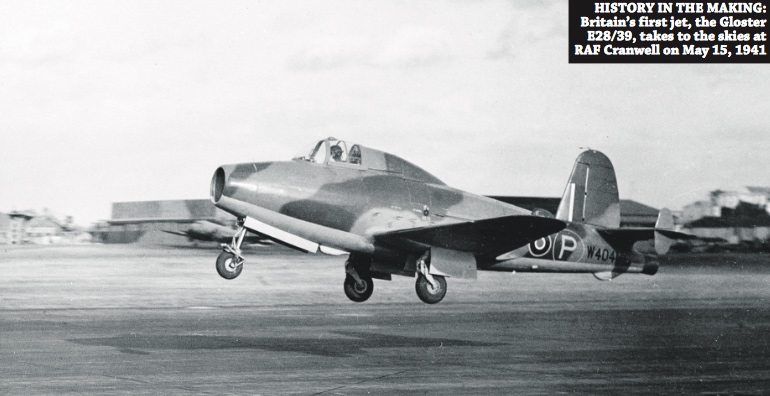 RAF NEWS – 75th ANNIVERSARY OF UK’S FIRST JET | GRAHAM PITCHFORK