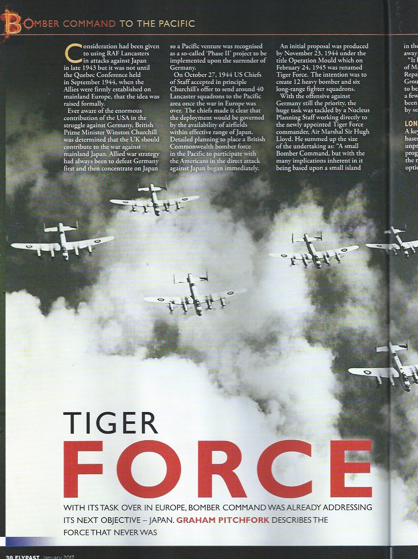FLYPAST – TIGER FORCE | GRAHAM PITCHFORK